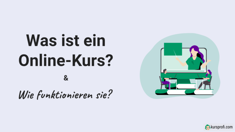 Was ist ein Onlinekurs? Ich erkläre dir wie Online-Kurse funktionieren!