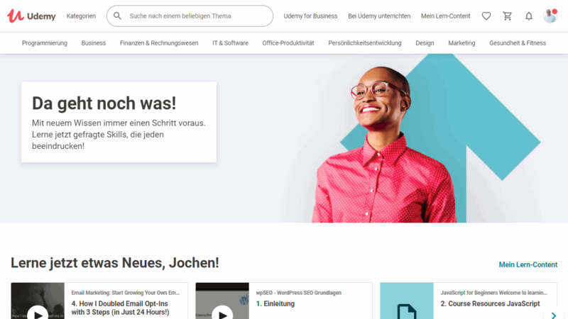 Udemy Review 2024 - Wir haben die Lernplattform getestet und verglichen