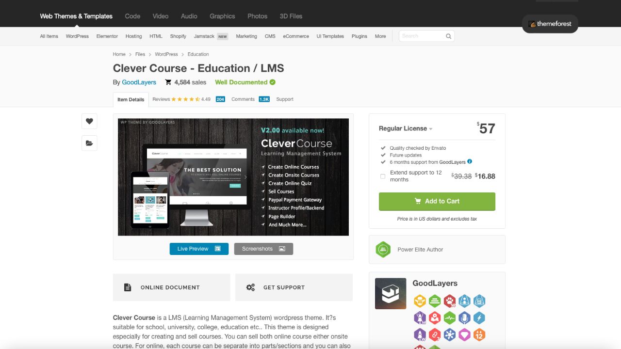 Good LMS WordPress-LMS Review und Testbericht 2025